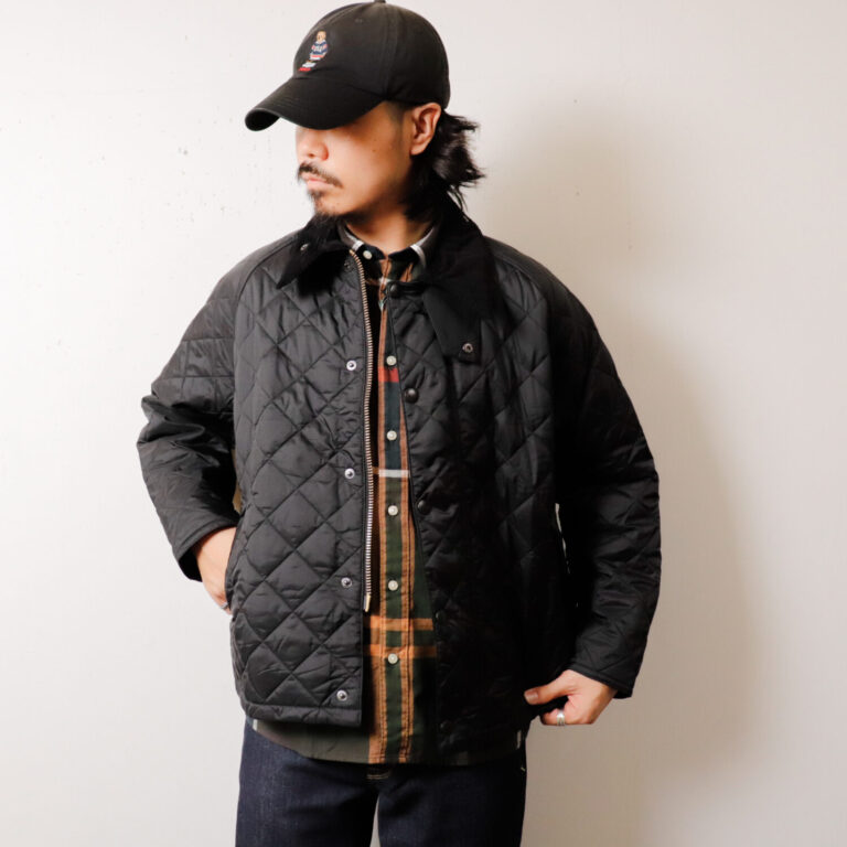 今バブアーがアツい！【UNISEX】BARBOUR[バブアー] TRANSPORT / トランスポート】キルティング ブルゾン ...